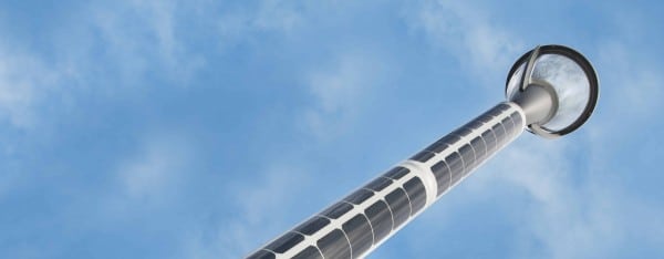 Solar light pole: Soluxio solar-powered public lighting - FlexSol Solutions