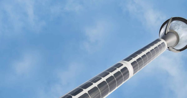 Solar light pole: Soluxio solar-powered public lighting - FlexSol Solutions