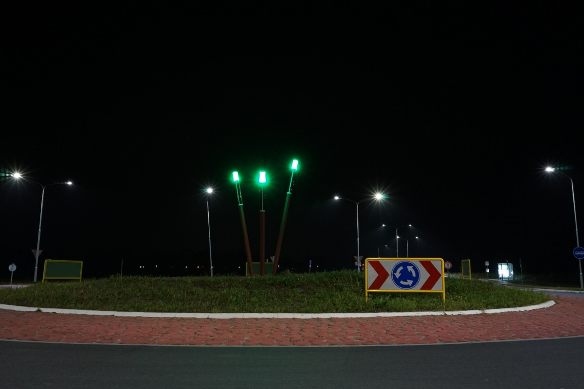 Soluxio design solar light at 5 roundabouts in the Netherlands