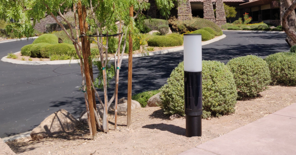 Solar outdoor lighting - NxT Solar lamp - FlexSol Solutions